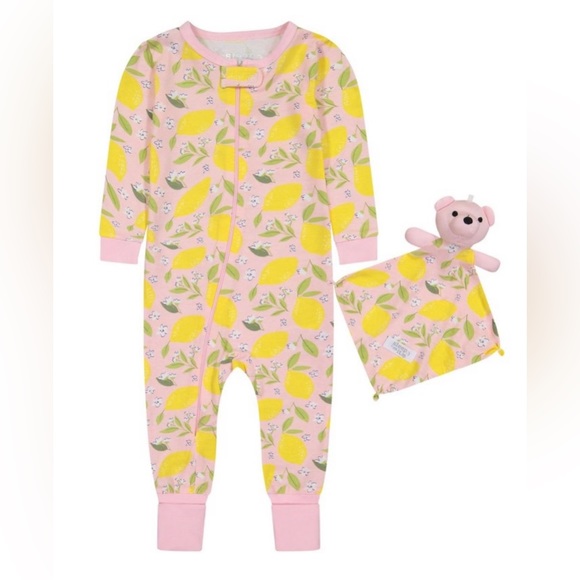 Pajamas | New Sleep On It Girls 1 Pc Pajamas With Bear Blankey ...